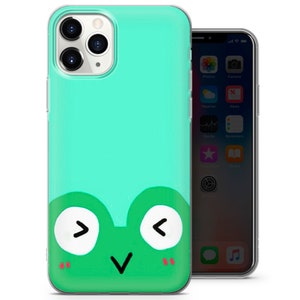 Cute Frog Phone Case Cover Fit for iPhone 16 Pro Max, 15 Plus, 14, 13 ...