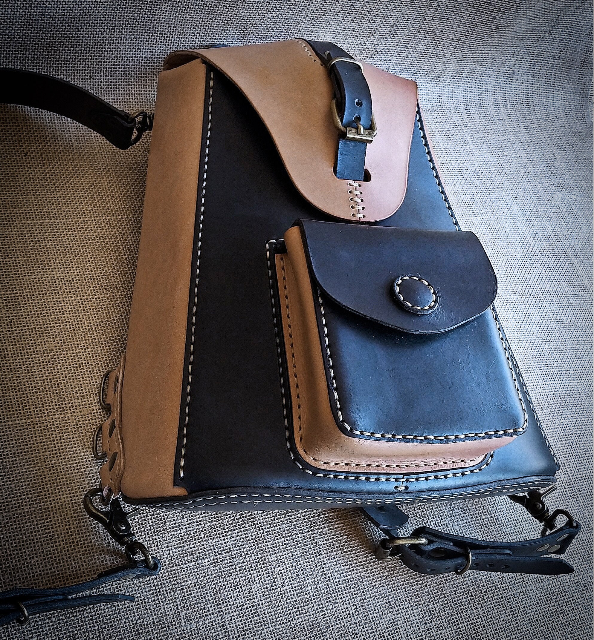 Handmade Leather Backpack - Etsy