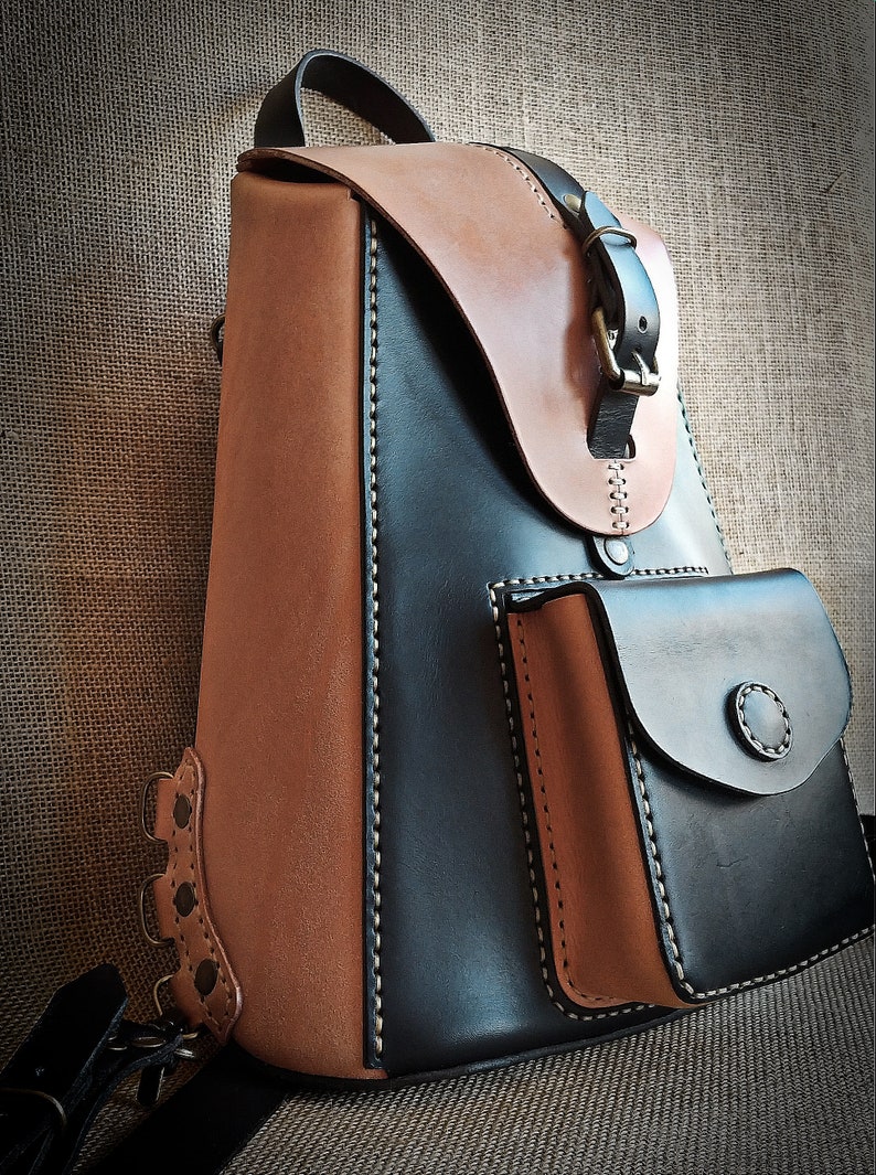 Handmade Leather Backpack - Etsy