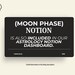 Moon Phase 2025 Notion Dashboard | Full Moon, New Moon, Eclipses, Super ...