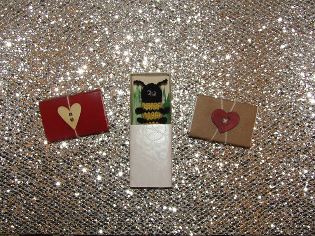 Matchbox Mini Bee Pattern - Etsy
