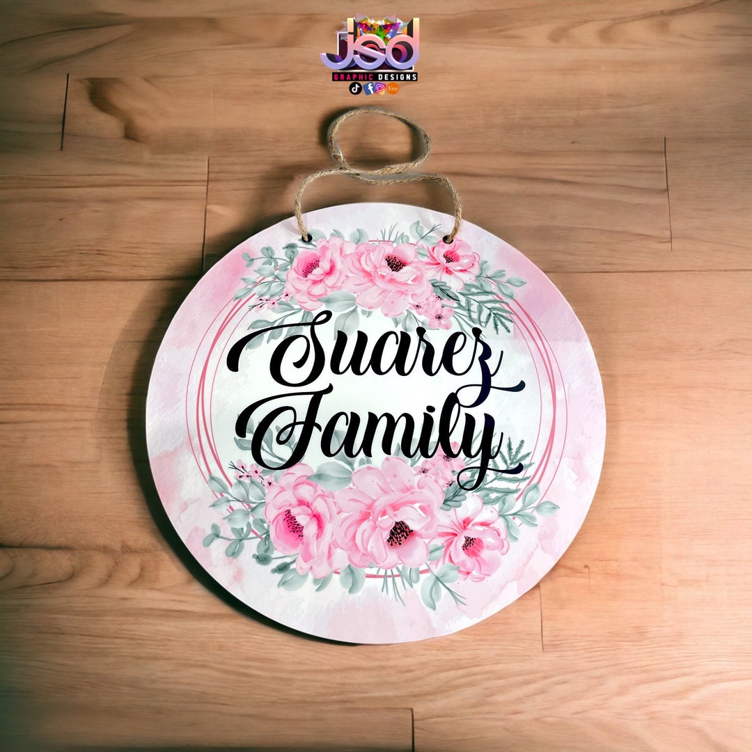 Customize 12 Inch Door Hanger - Etsy