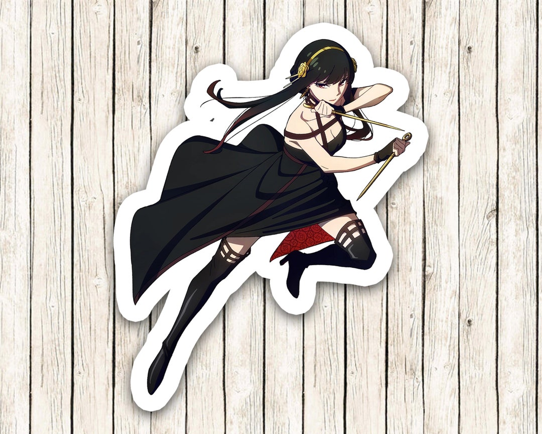 Yor Spy X Family Anime Sticker Decal - Etsy