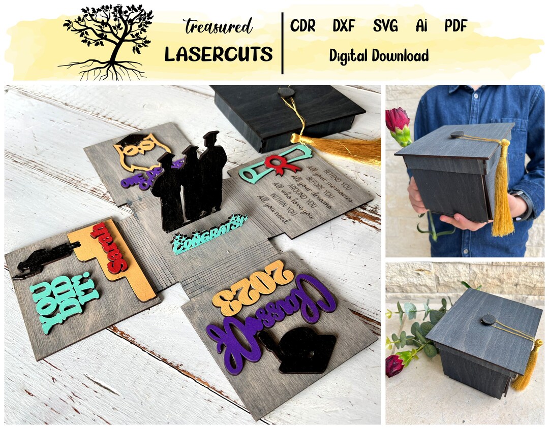 Graduation Explosion Box SVG, Graduation Gift for Him Svg, Graduation ...