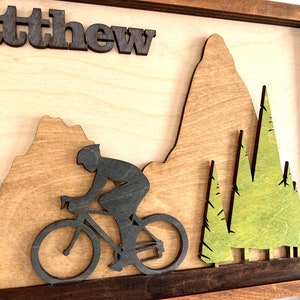 Cycling Medal Hanger Laser Cut, Cyclist Medal Display Svg, Personalised ...
