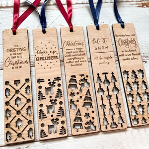 Mega Christmas Bookmark Bundle Lasercut File Svg, Dxf, Pdf, Cdr, Ai ...