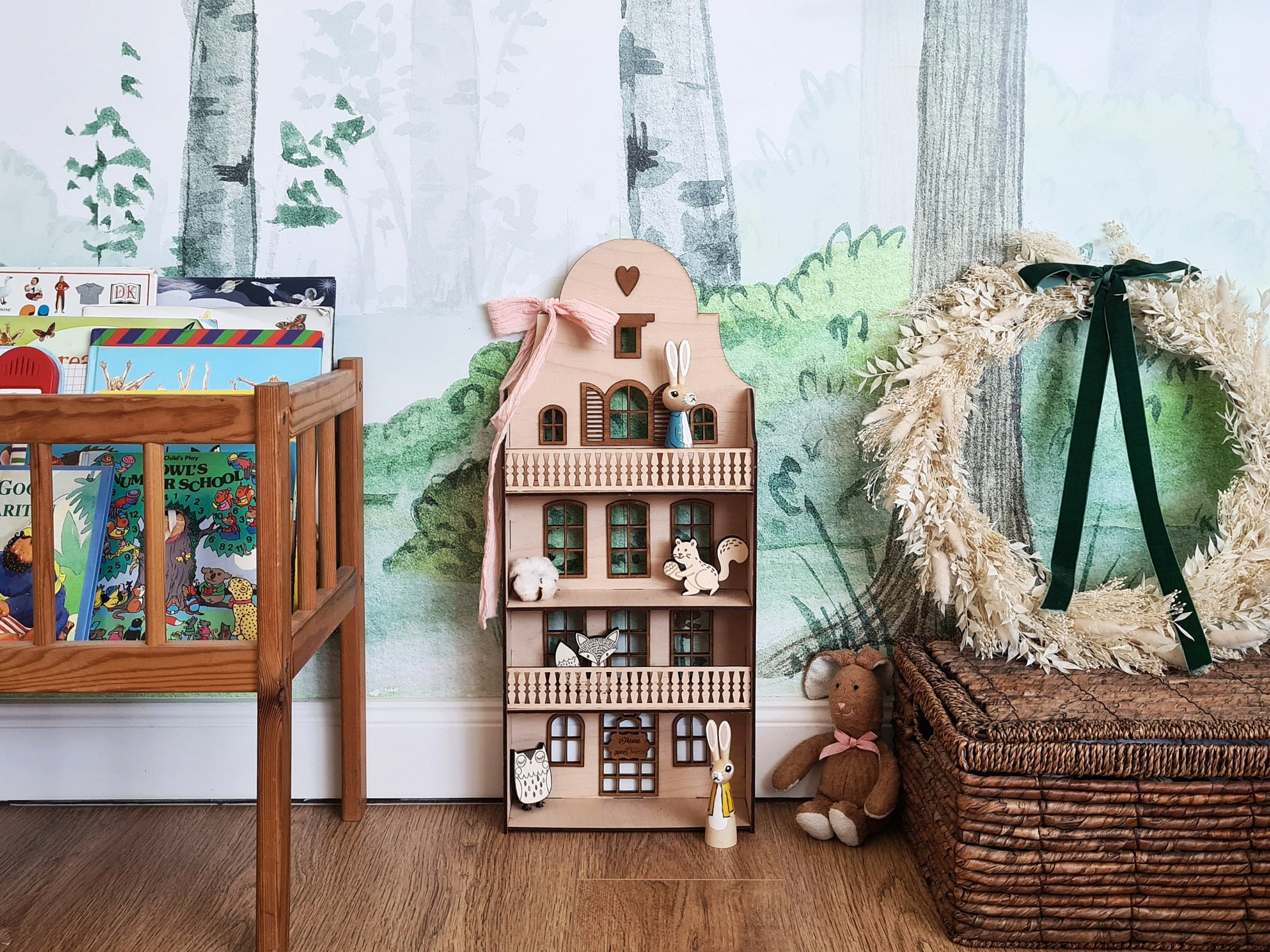 Doll House Shelf Laser Cut Plan, Miniatures, Project, CNC, Laser File ...