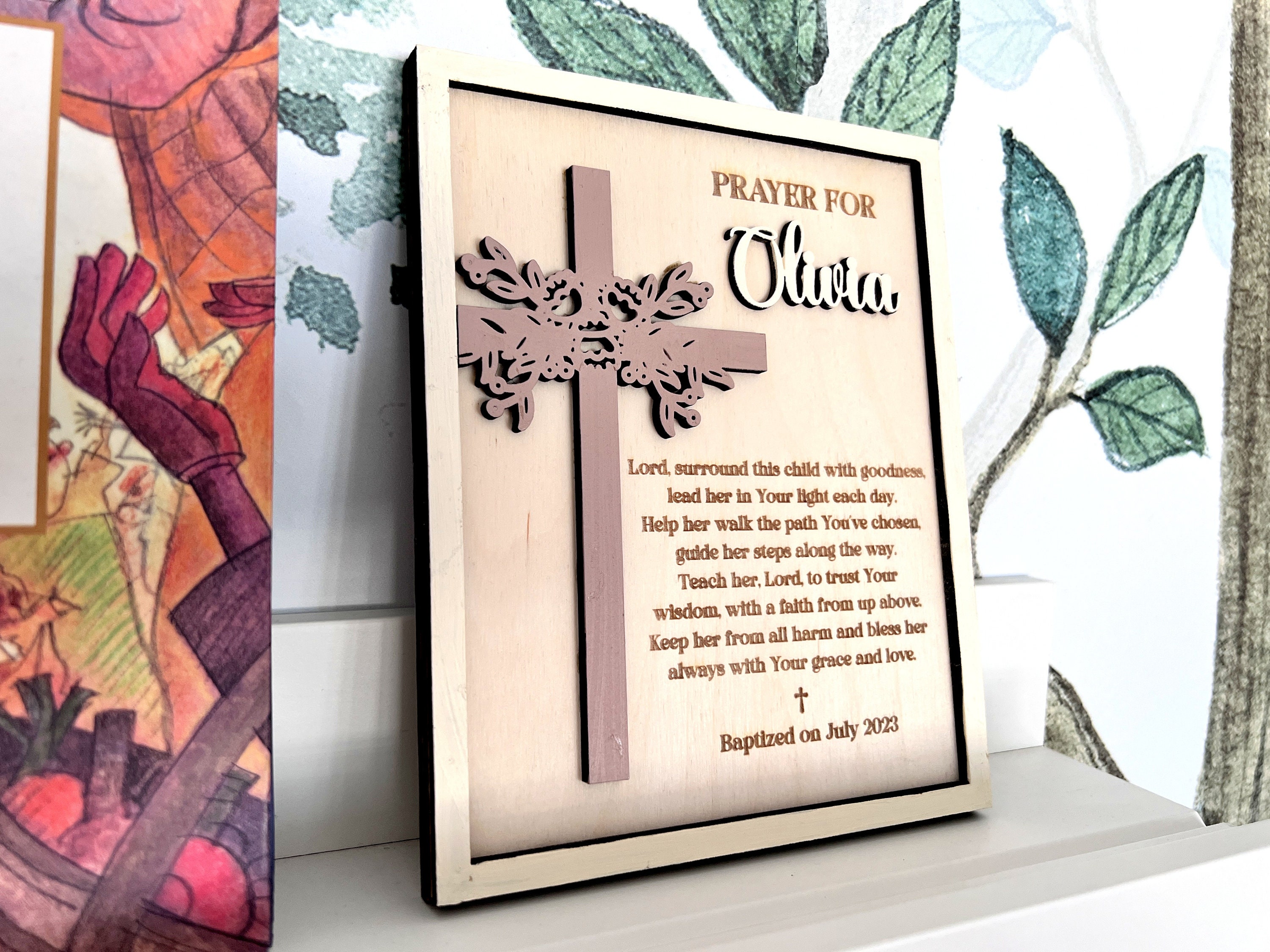 Baptism Gift Svg, Newborn Gift Svg, Baptism Gift Laser Cut, Baptism ...