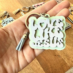 Religious Keychain Svg, Religious Gift Svg, Religious Keychain Laser ...