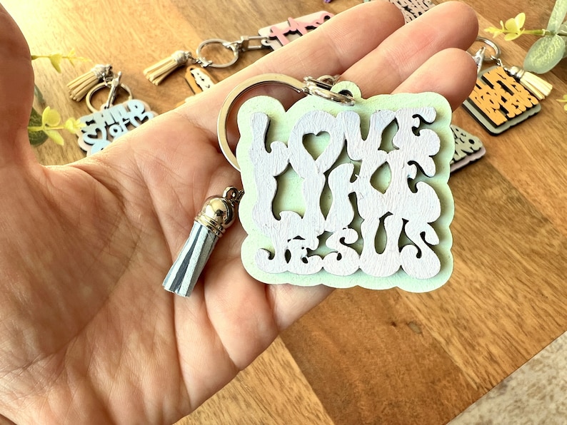 Religious Keychain Svg, Religious Gift Svg, Religious Keychain Laser ...