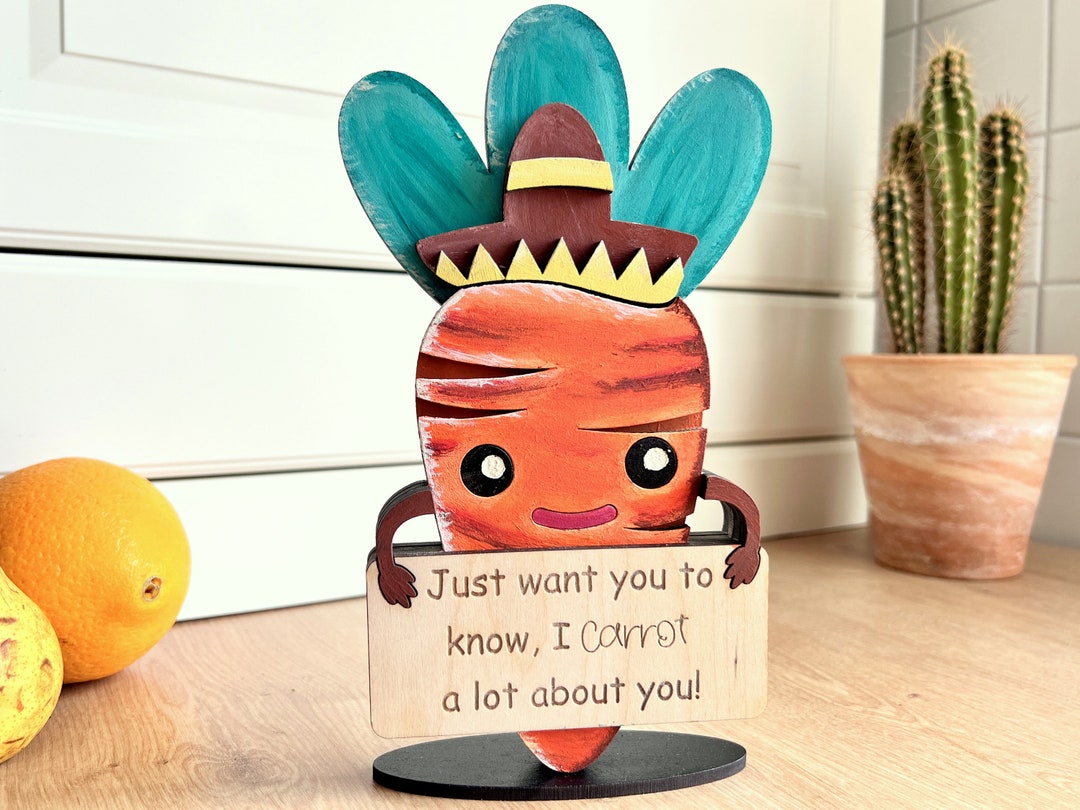 Carrot With Interchangeable Hats Svg, Positive Affirmation Decoration ...