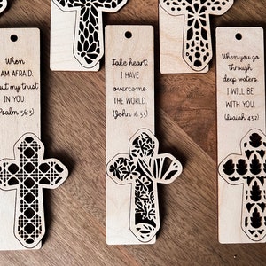 Religious Bookmark SVG, Easter Bookmark Design Bundle, SCORED File, Dxf ...