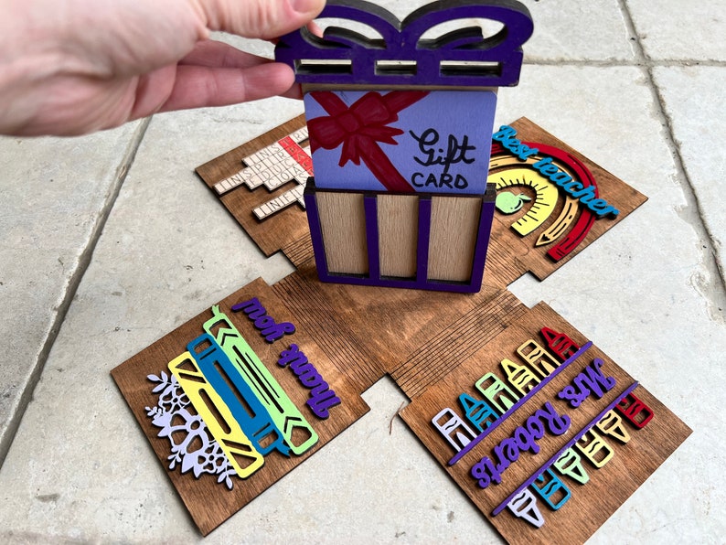 Teacher Explosion Box Svg Teacher Gift Svg Teacher - Etsy