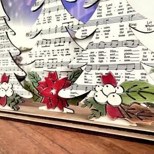 Christmas Tree Decoration SVG, Christmas Shelf Sitter Laser File ...