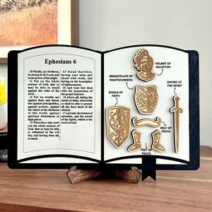 Armor of God Bible Add On, Bible Display Svg, Bible Decoration ...