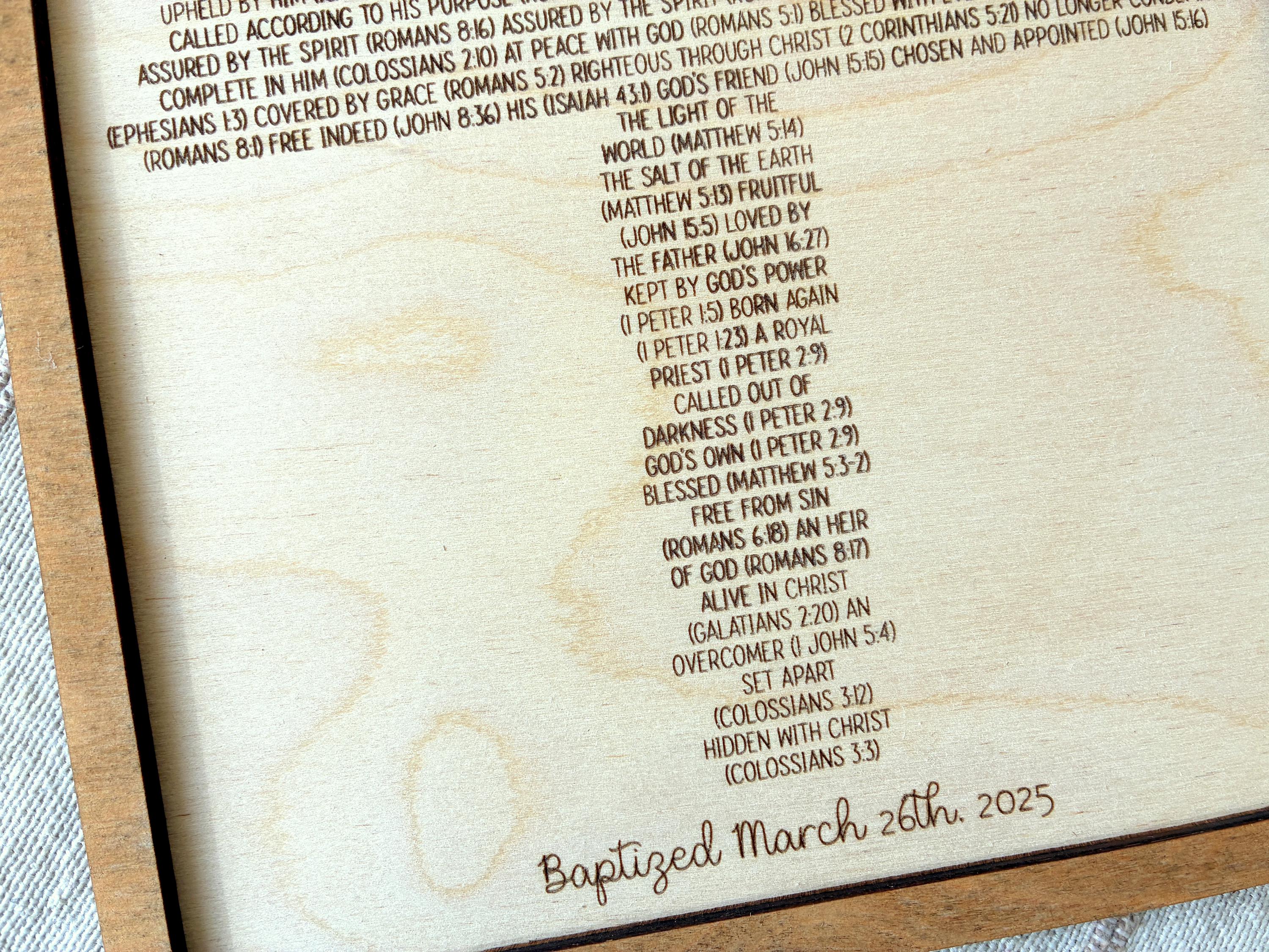 Baptism Gift Svg, Newborn Gift Svg, Baptism Gift Laser Cut, Baptism ...