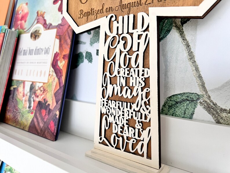 Baptism Cross Svg, Baptism Gift Svg, Baptism Gift Laser Cut, Baptism ...