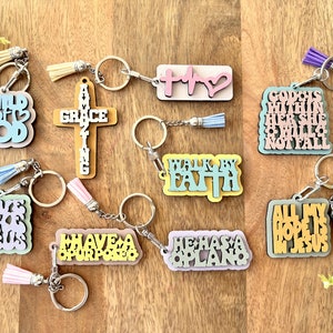 Religious Keychain Svg, Religious Gift Svg, Religious Keychain Laser ...