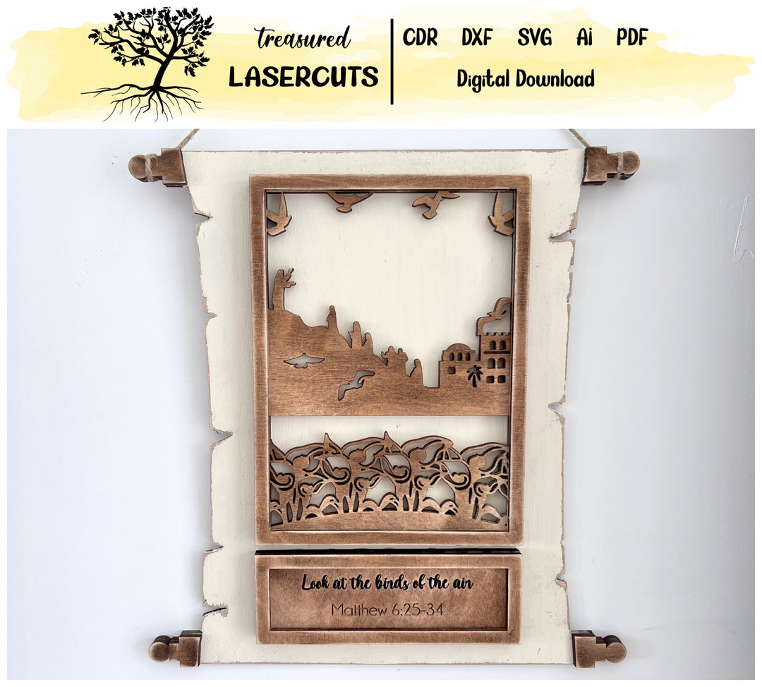 Consider the Lilies Scroll Add On, Religious Display Svg, Scroll ...