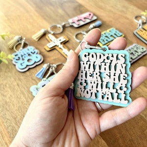 Religious Keychain Svg, Religious Gift Svg, Religious Keychain Laser ...