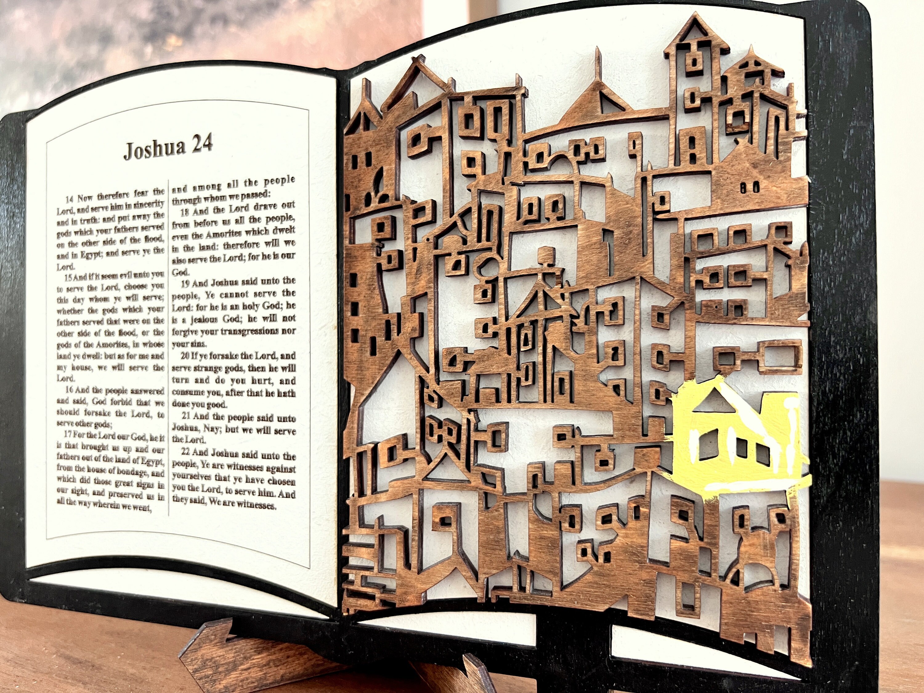 As for Me and My House Bible Add On, Bible Display Svg, Bible ...