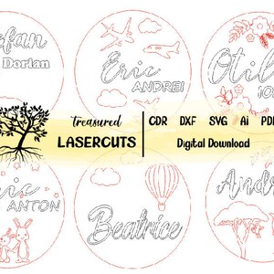 Name Sign Laser, Name Sign Svg, Nursery Sign Svg, Name Sign Laser File ...