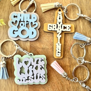 Religious Keychain Svg, Religious Gift Svg, Religious Keychain Laser ...