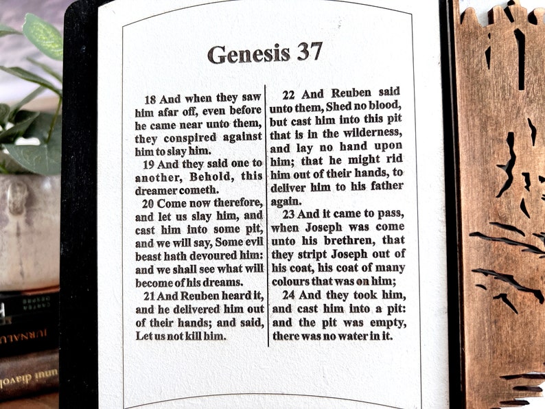 Joseph Thrown Into the Pit Bible Add On, Bible Display Svg, Bible ...