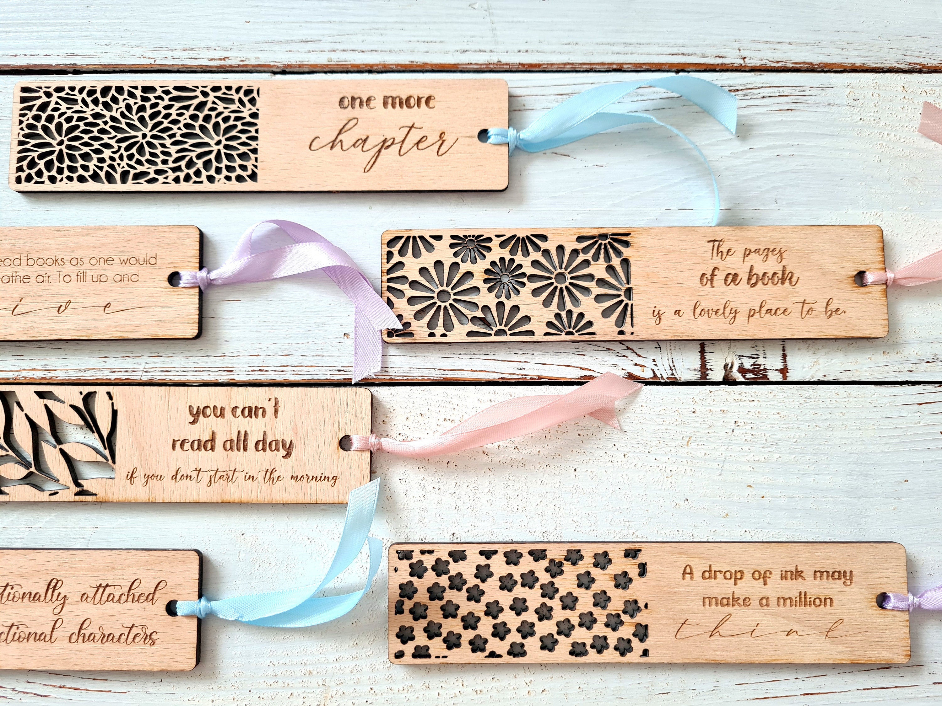 Bookmark SVG Bundle Lasercut File Dxf Pdf Cdr Ai SVG - Etsy Australia