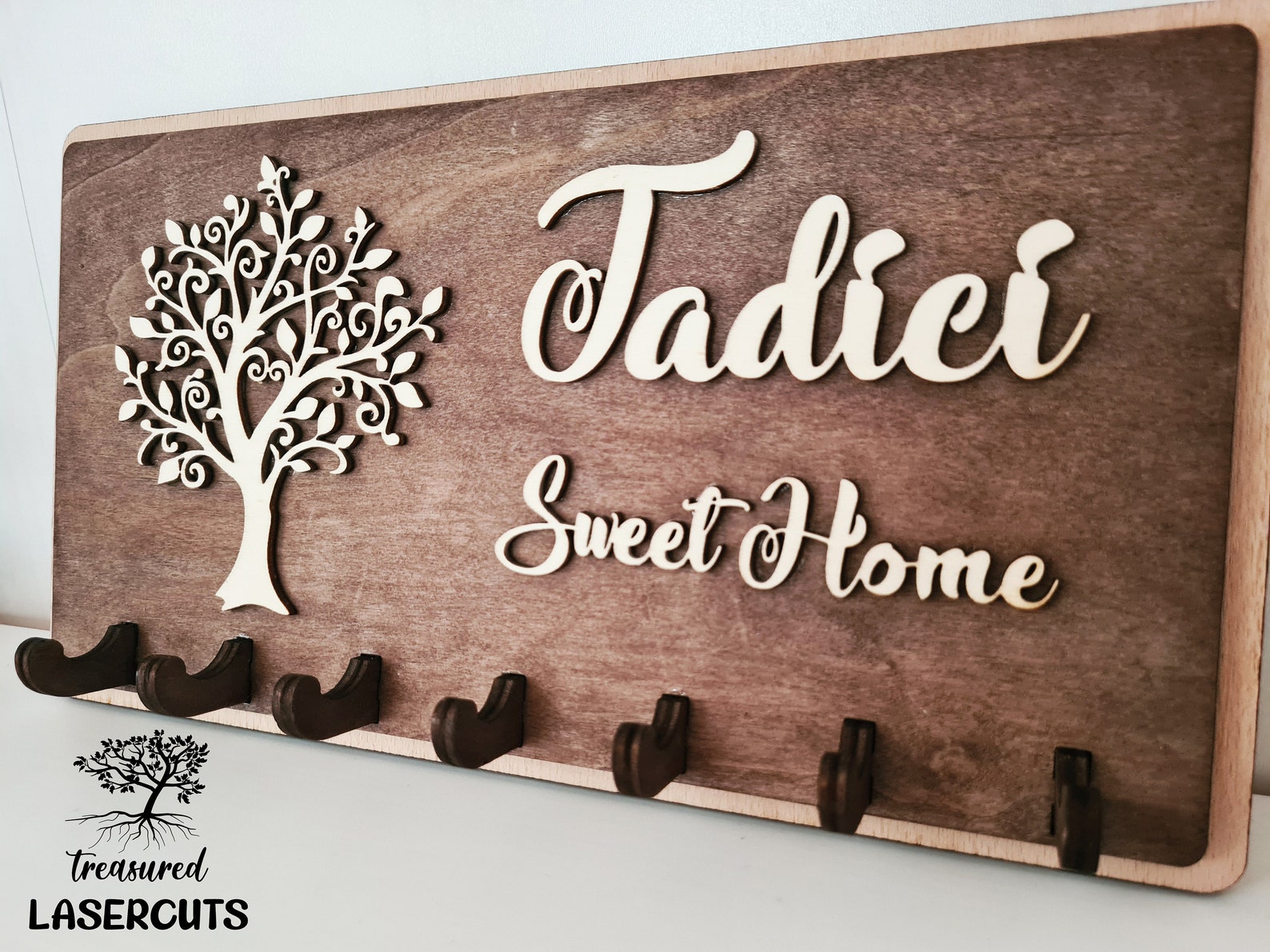 Keyholder Laser Files Glowforge Svg Key Holder Dxf Key Chain - Etsy