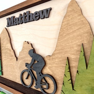 Cycling Medal Hanger Laser Cut, Cyclist Medal Display Svg, Personalised ...