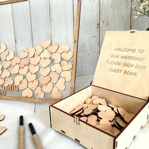 Wedding Guest Book Svg, Guest Book Alternative Svg, Drop Box Guest Book ...