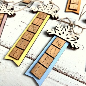 Name Ornament SVG, Word Ornaments SVG, Personalized Christmas Ornaments ...