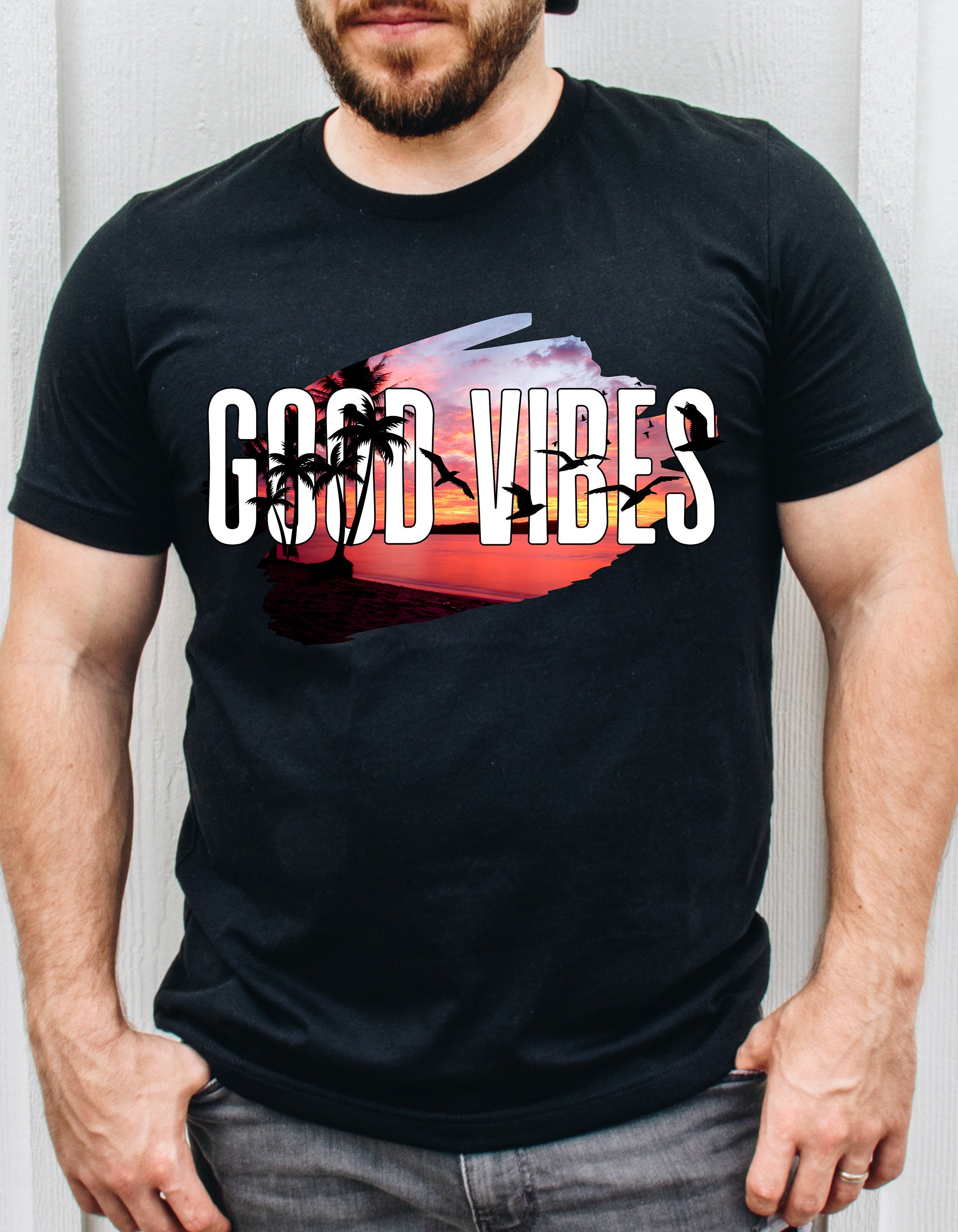 Good Vibe Only Tshirt, Bella Canvas 3001, Beach Vibes Shirt, Gift for ...