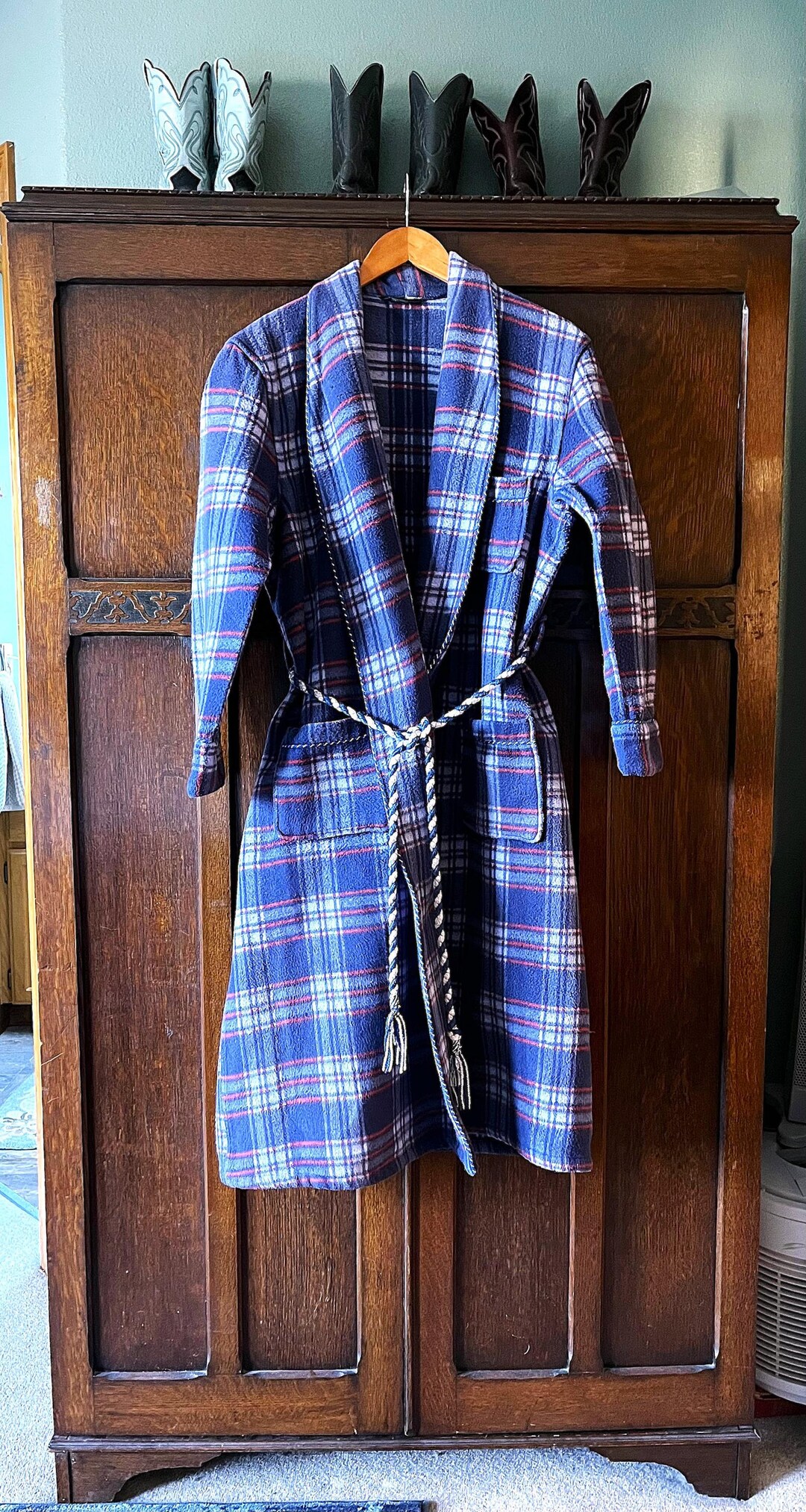 BEACON Authentic Camp Bathrobe 1940's - 50's, Men's M, Great Condition ...