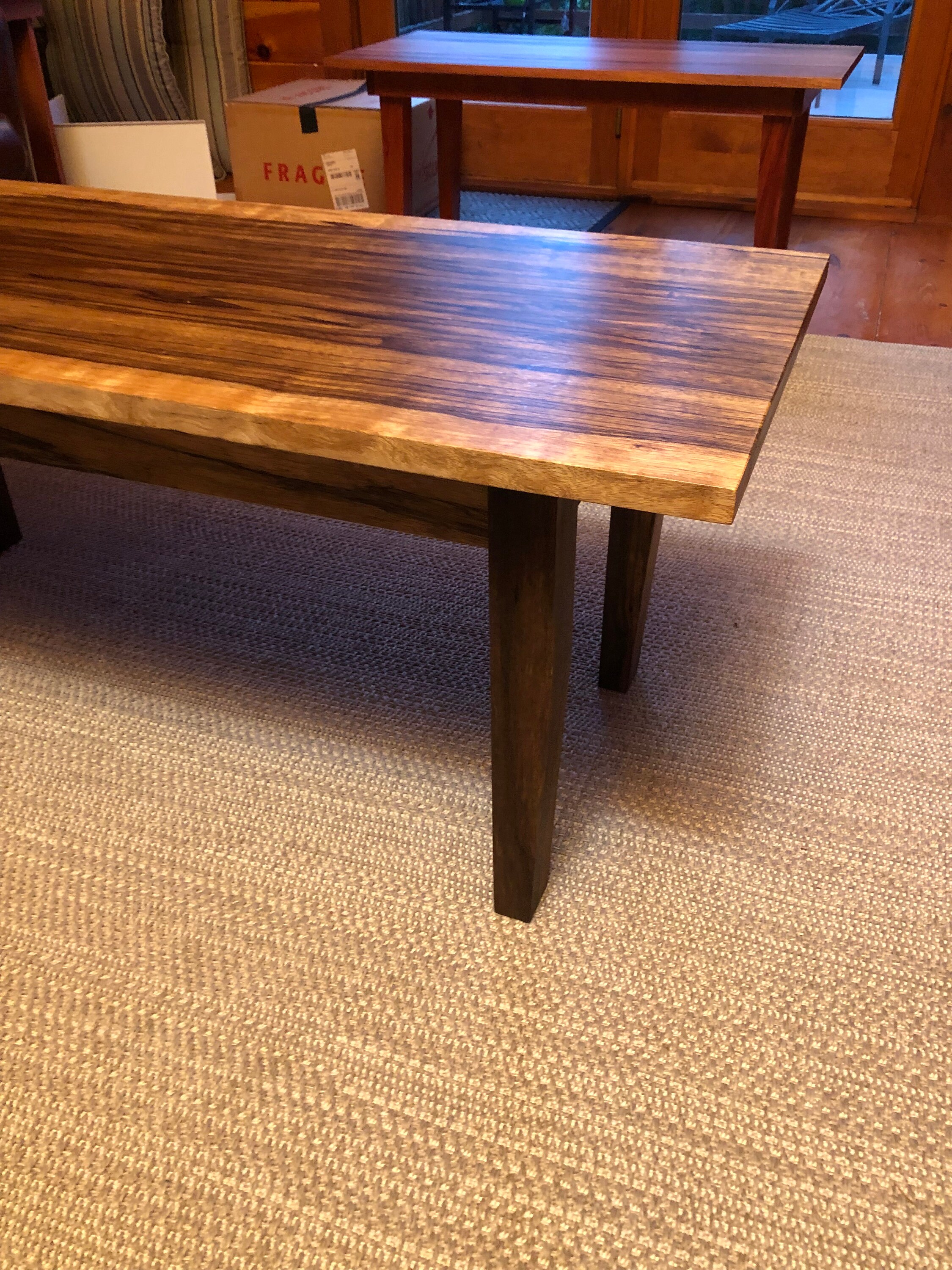 Black Limba Table - Etsy