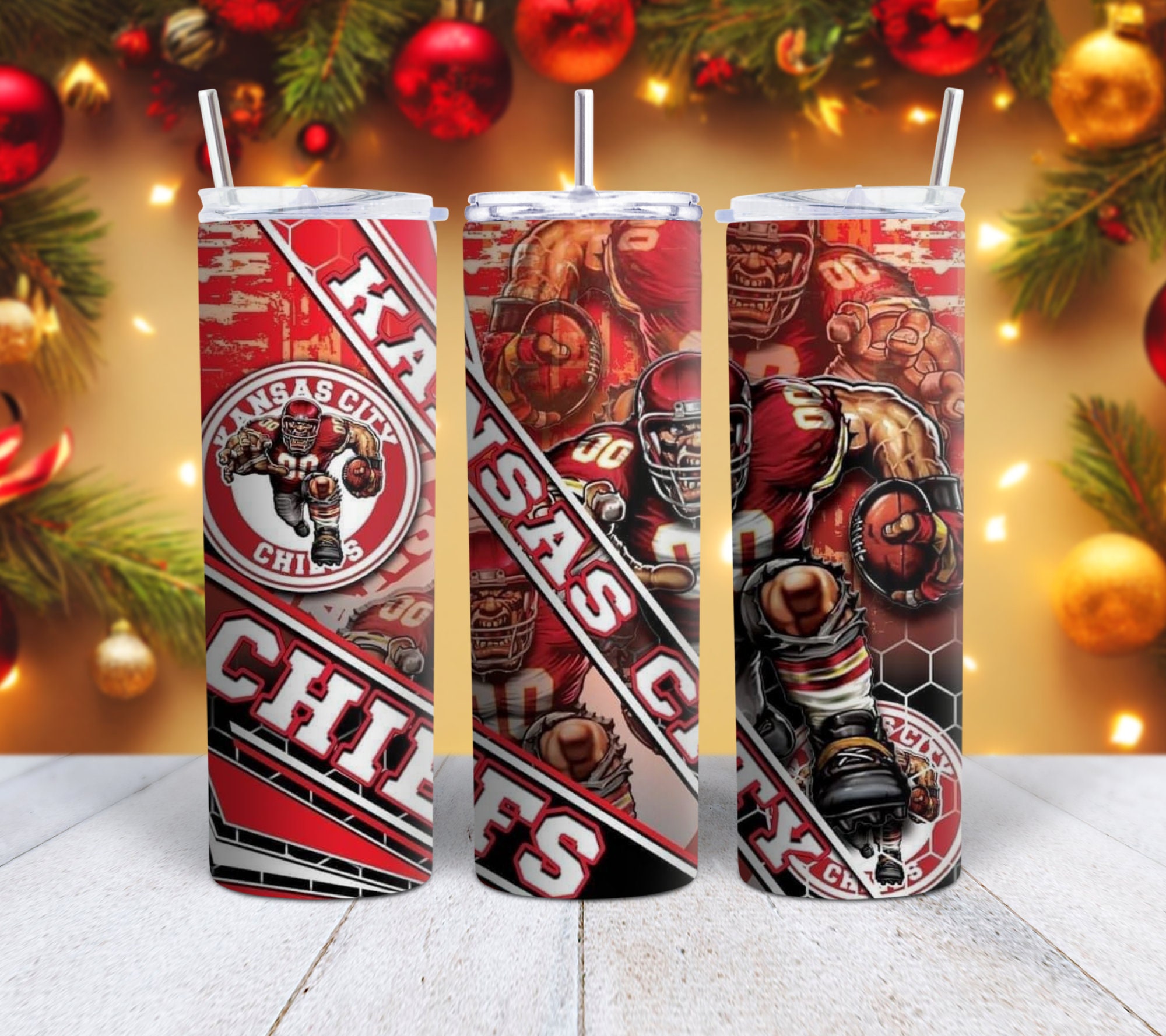 Pick Your Design Kansas City Chiefs 20oz Tumblers. - Etsy