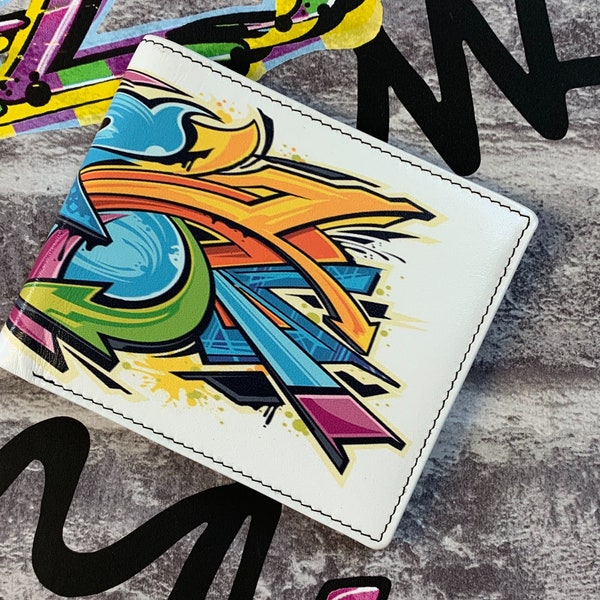 Graffiti Wallet - Etsy