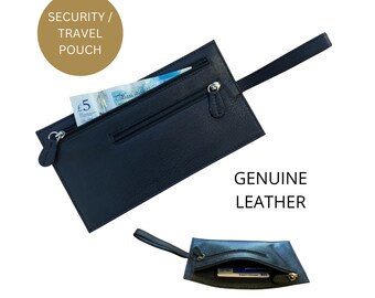 Leather Security Pouch - Etsy