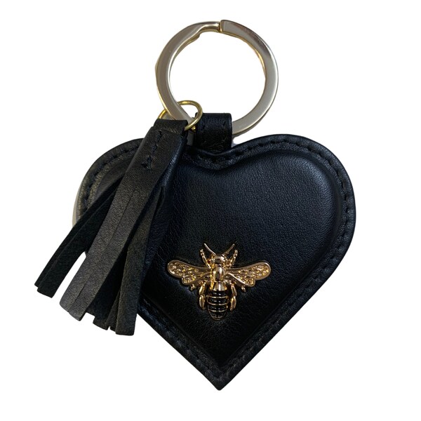 Leather Keyring - Etsy