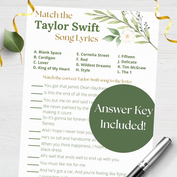 Bridal Shower Game - Etsy