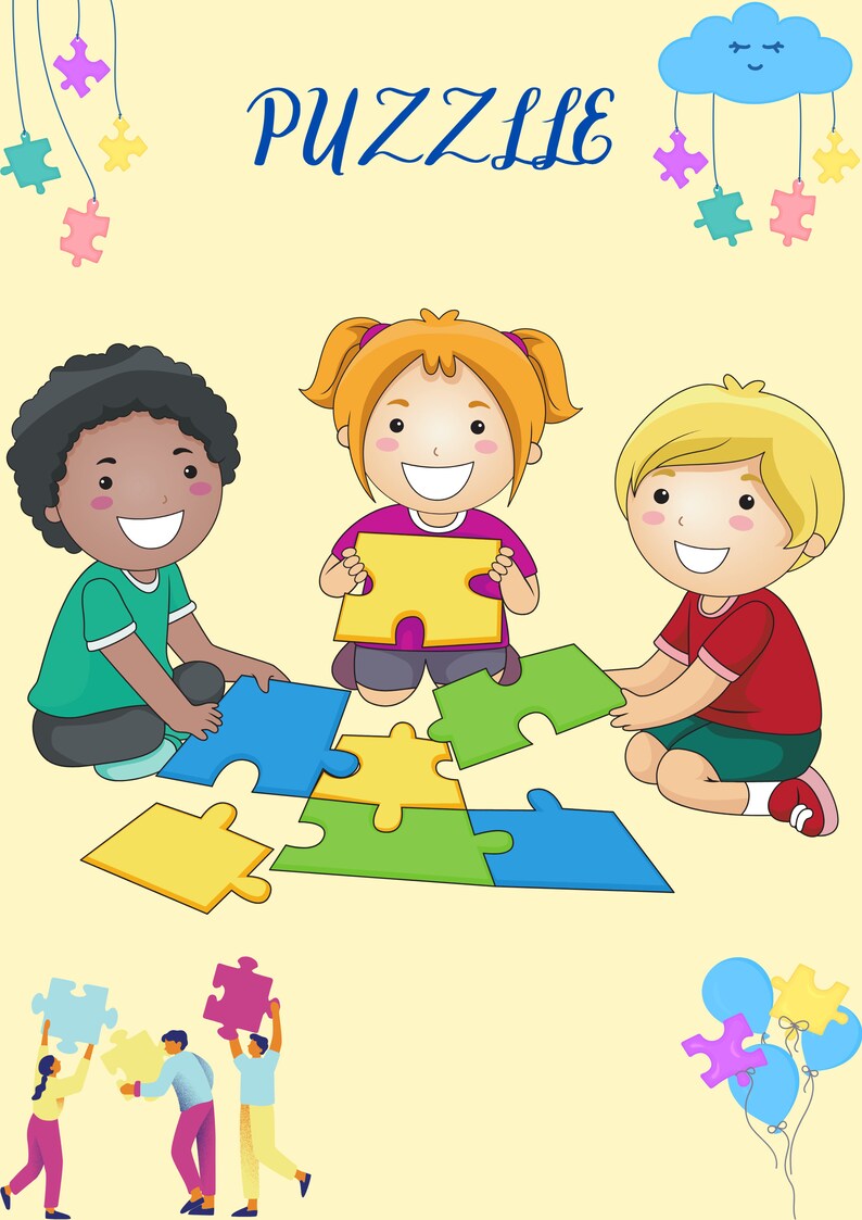 Find the 7 Differences, Puzzles for Kids - Etsy