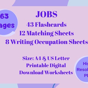 Job Description for Kids. Learn About Various Professions. Discover ...