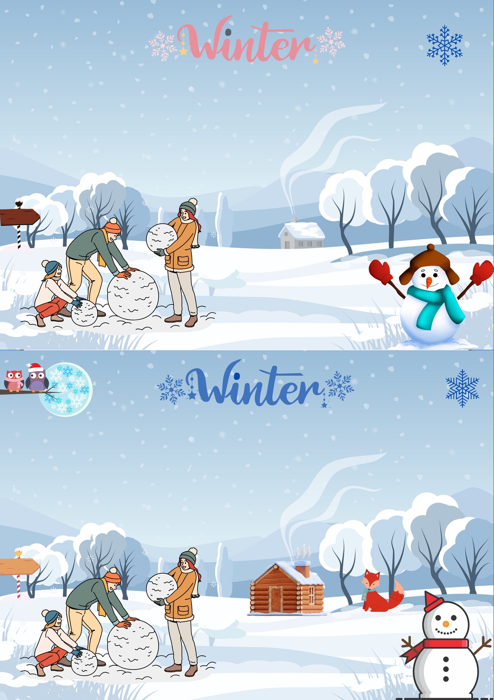 Find the 7 Differences, Puzzles for Kids - Etsy