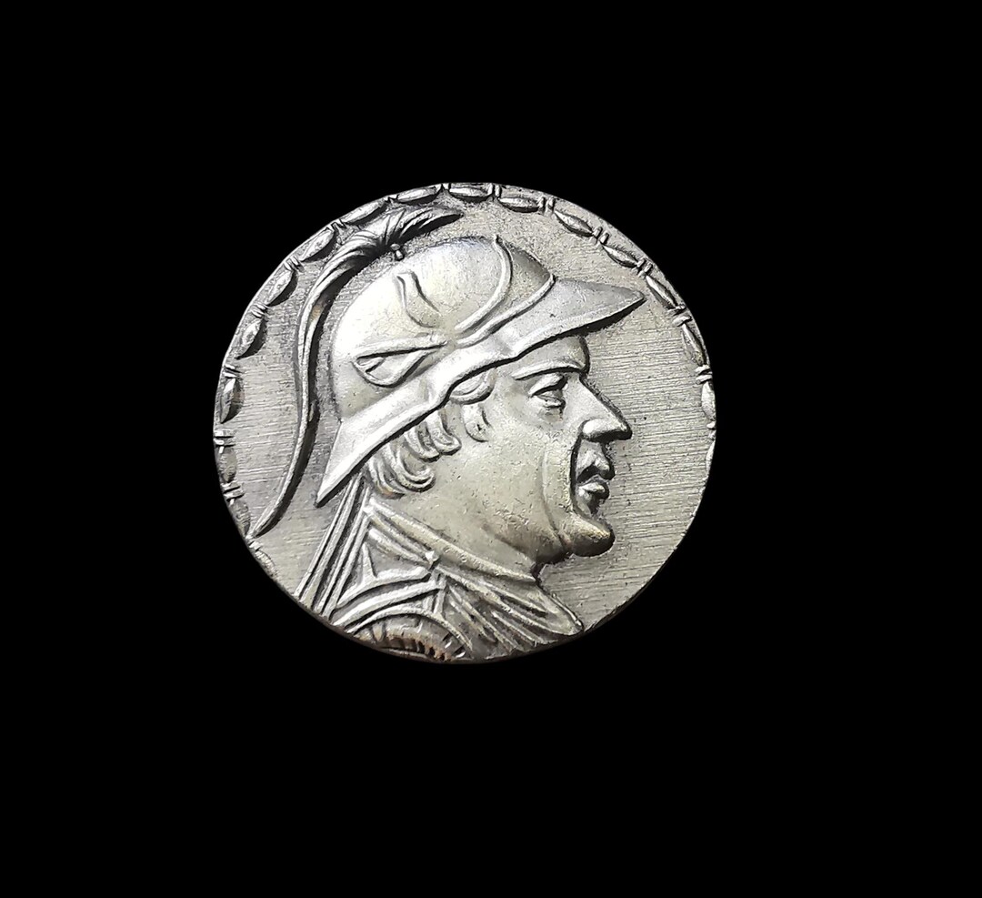 Ancient KINGDOM OF BACTRIA Eucratides I 171-135BC Tetradrachm Silver ...