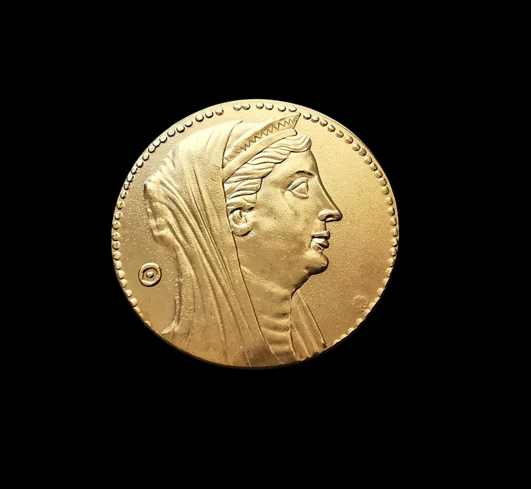 Ancient Ptolemaic Kingdom Arsinoe II 285-246 BC Mnaeion Octadrachm Gold ...