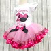 Minnie Mouse Birthday Outfit, Minnie Mouse Shirt and Tutu Outfit, Hot ...