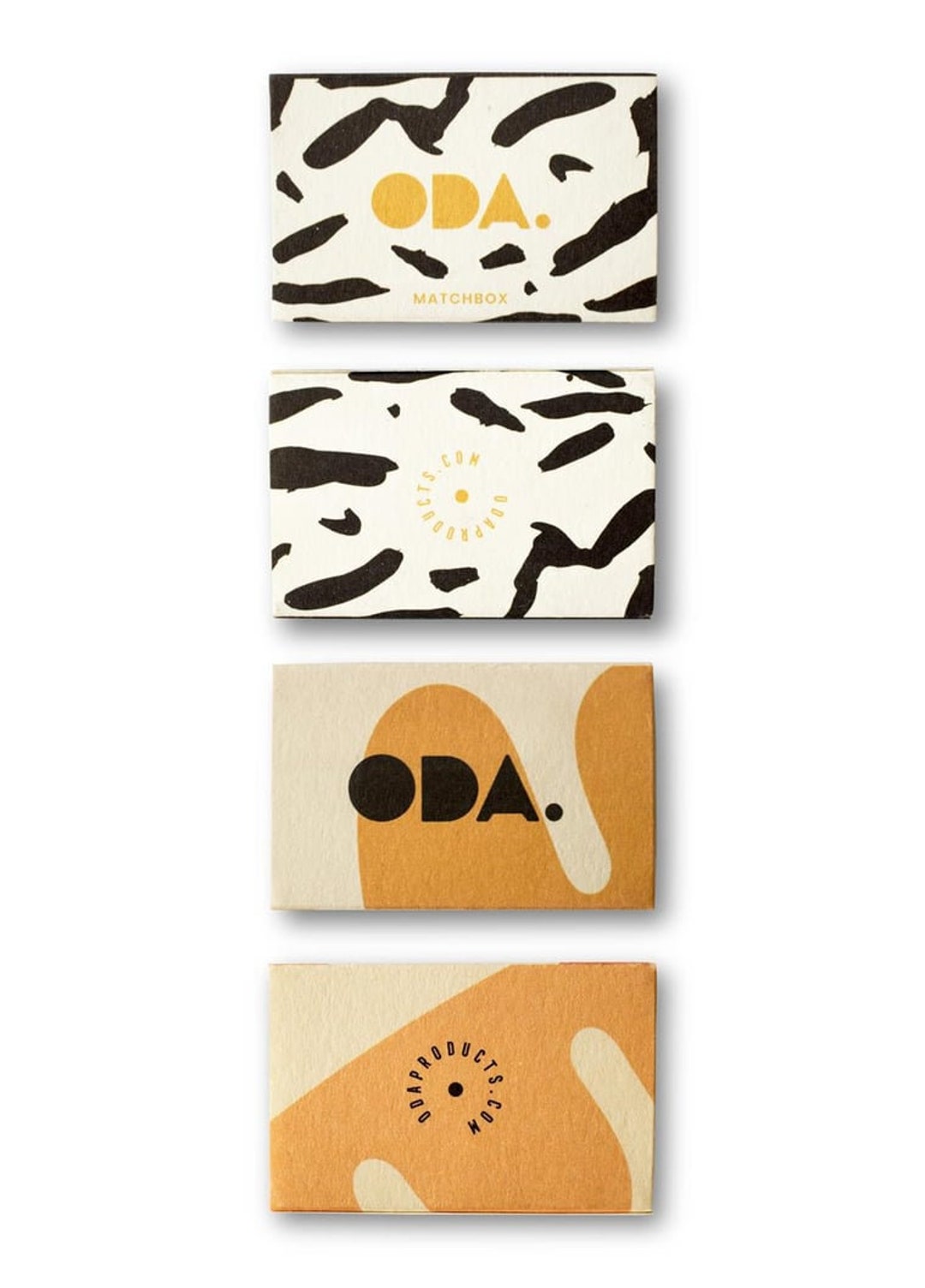 Matchbox - 6 Pack Black and Orange Matchbox - Six Pack Matchbox - Etsy