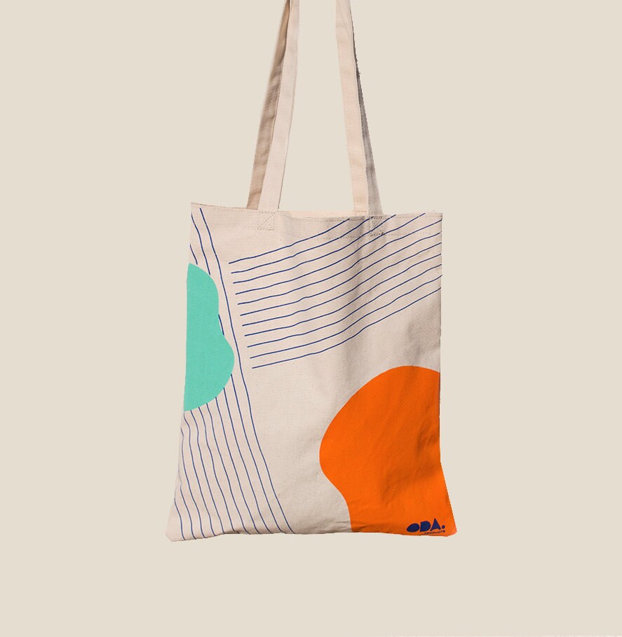 Tote Bag, Aesthetic Tote Bag, Tote Bag, Natural Tote Bag, Cotton Canvas ...