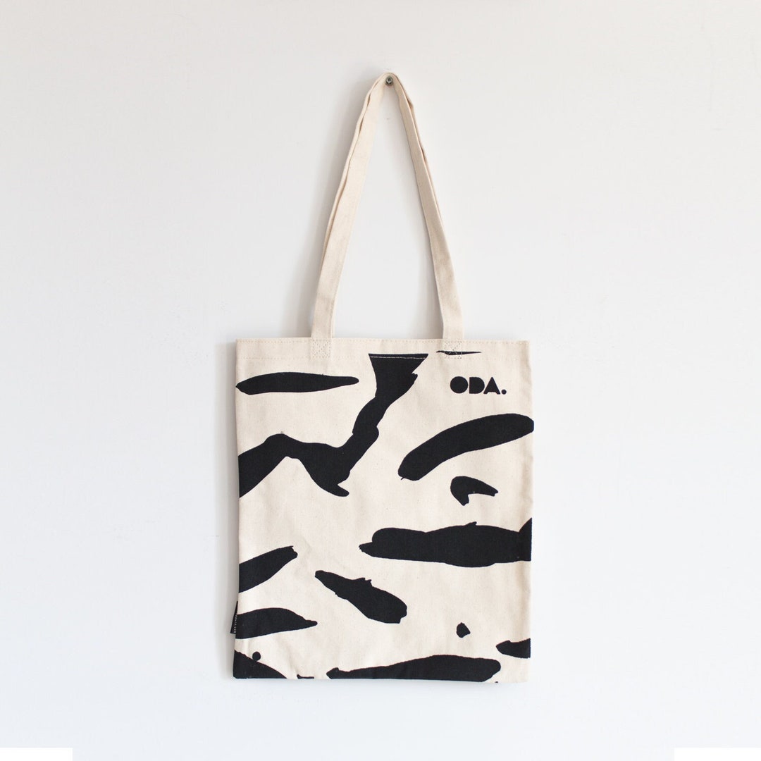 Tote Bag Cow Print Pattern Tote Bag Tote Bag Natural Canvas - Etsy
